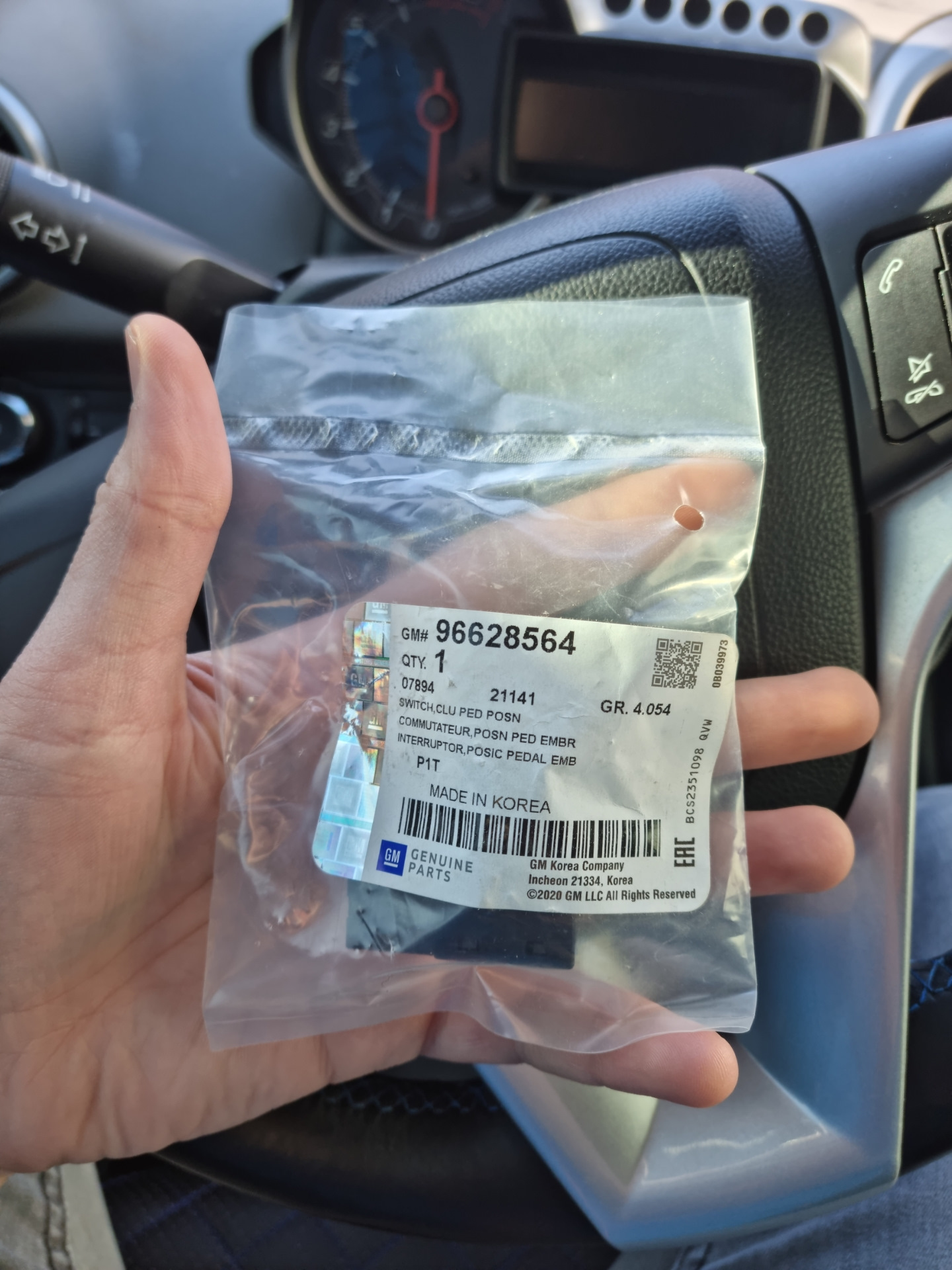 ️Замена датчика сцепления — Chevrolet Aveo Sedan (2G), 1,6 л, 2012 года ...