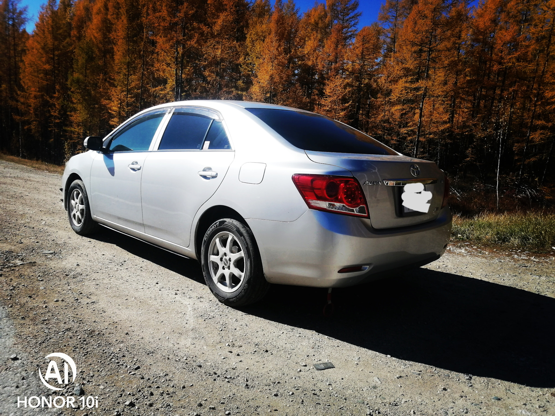 Осень — Toyota Allion (T260), 1,8 л, 2012 года | наблюдение | DRIVE2