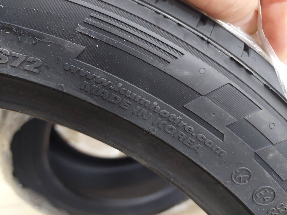 Kumho PS72 Sport — Skoda Octavia A7 Mk3, 1,4 л, 2017 года | шины | DRIVE2