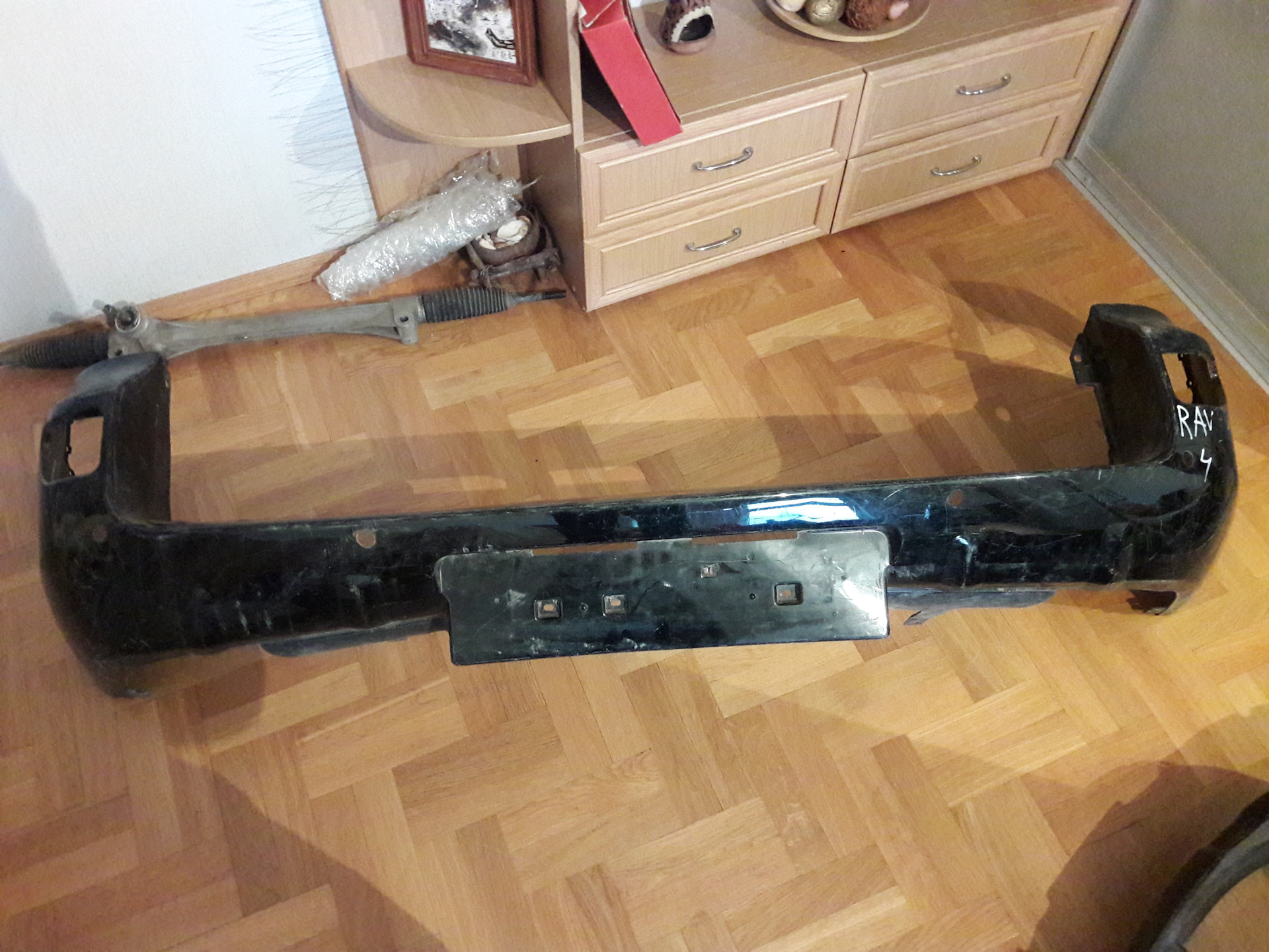 Ноускат визаут самсинг и другая кузовня — Toyota RAV4 (III), 2 л, 2007 ...