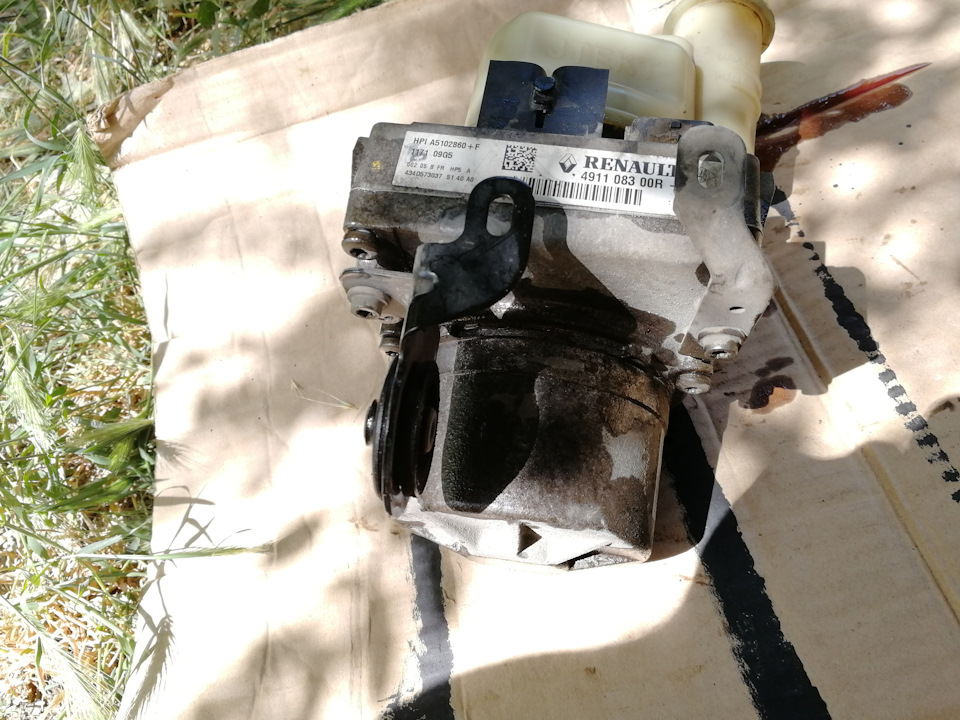 491108300R El.serv.pump.dq36 RENAULT | Запчасти на DRIVE2