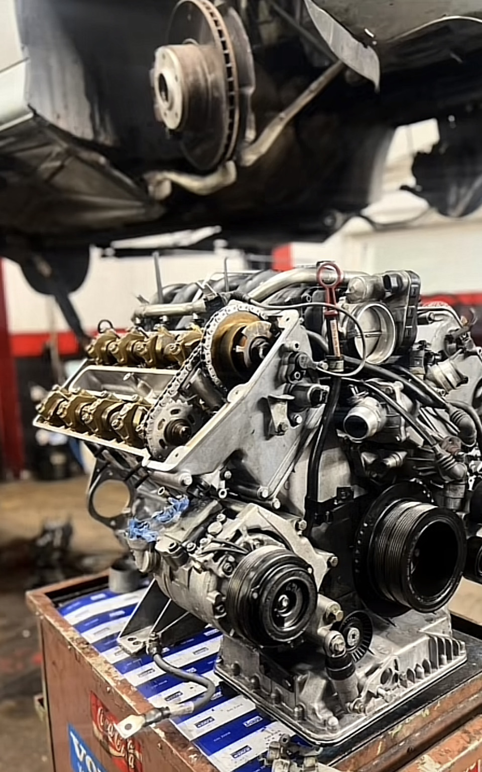 Ремонт агрегата M62b44tu — BMW 5 series (E39), 4,4 л, 1999 года ...