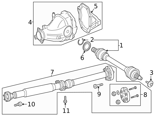 A1673504400 Редуктор заднего моста Дифференциал Mercedes | Запчасти на ...