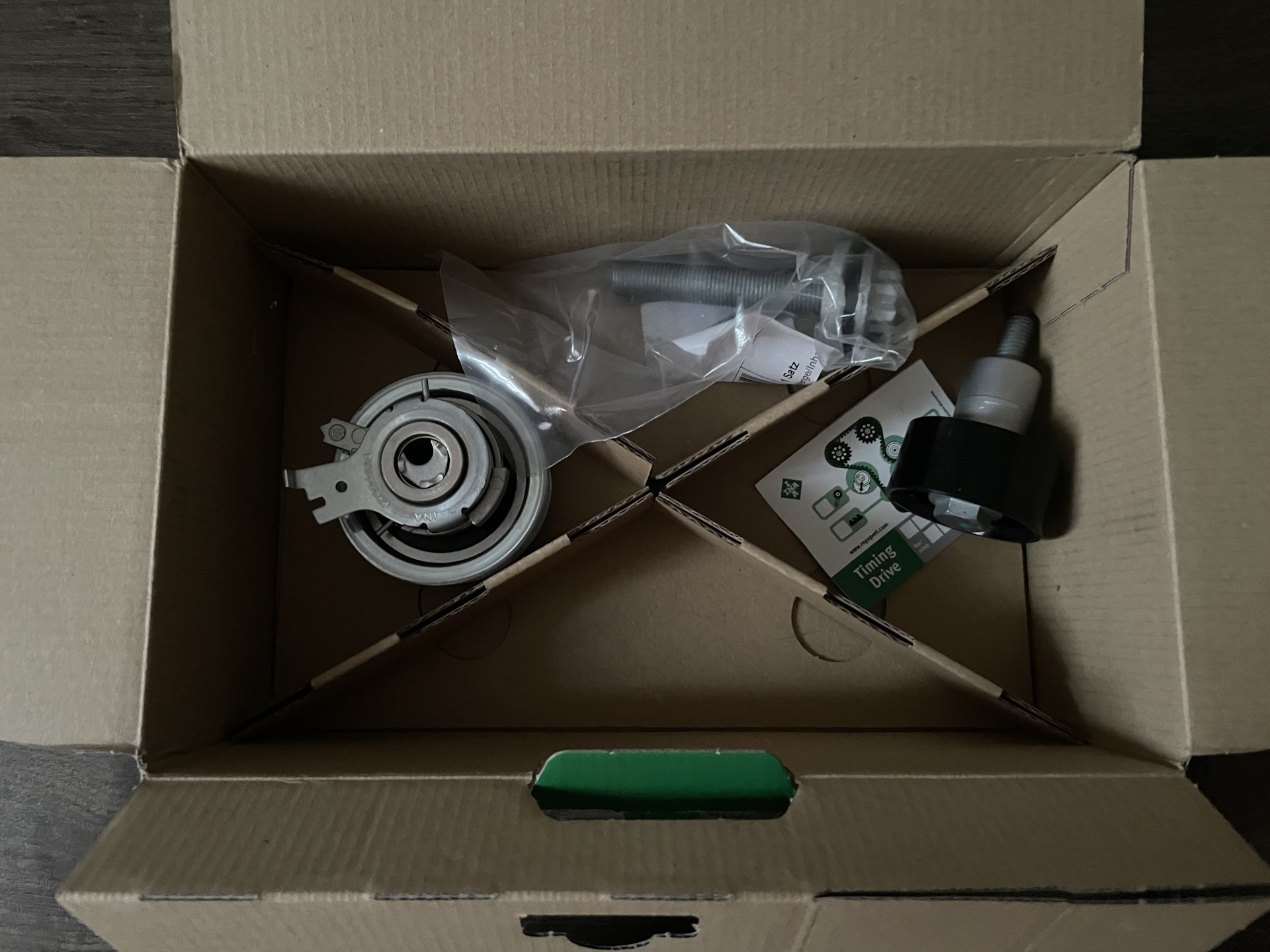 Комплект ГРМ INA | LUK Подделка или нет? — Skoda Rapid (1G), 1,6 л ...