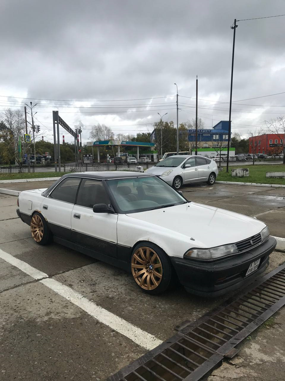 Uras Exsol R17x9.5 ET+15 — Toyota Mark II (80), 2 л, 1989 года ...