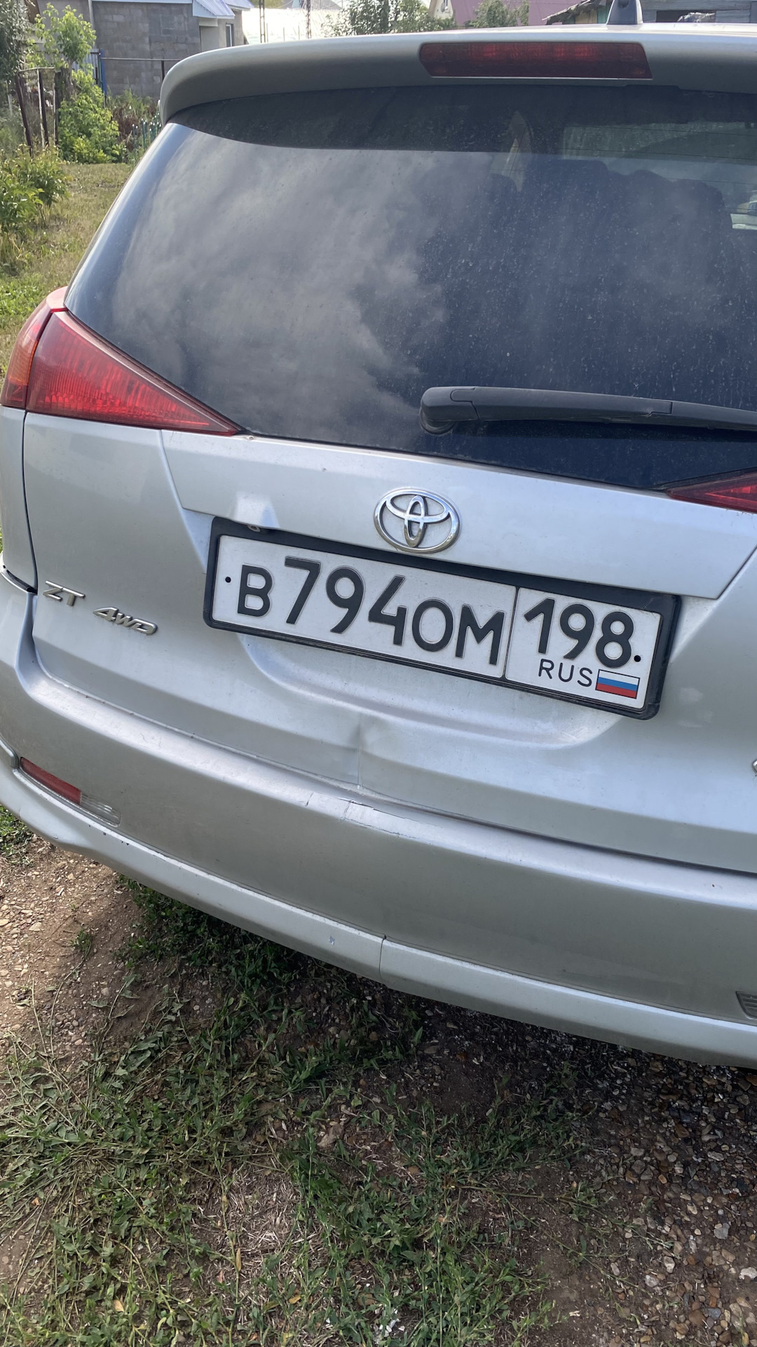 Повреждения — Toyota Caldina (241), 2 л, 2003 года | ДТП | DRIVE2