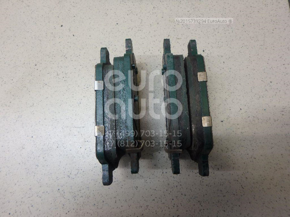 58302S8A50 Колодки тормозные задние дисковые к KIA HYUNDAI | Запчасти ...