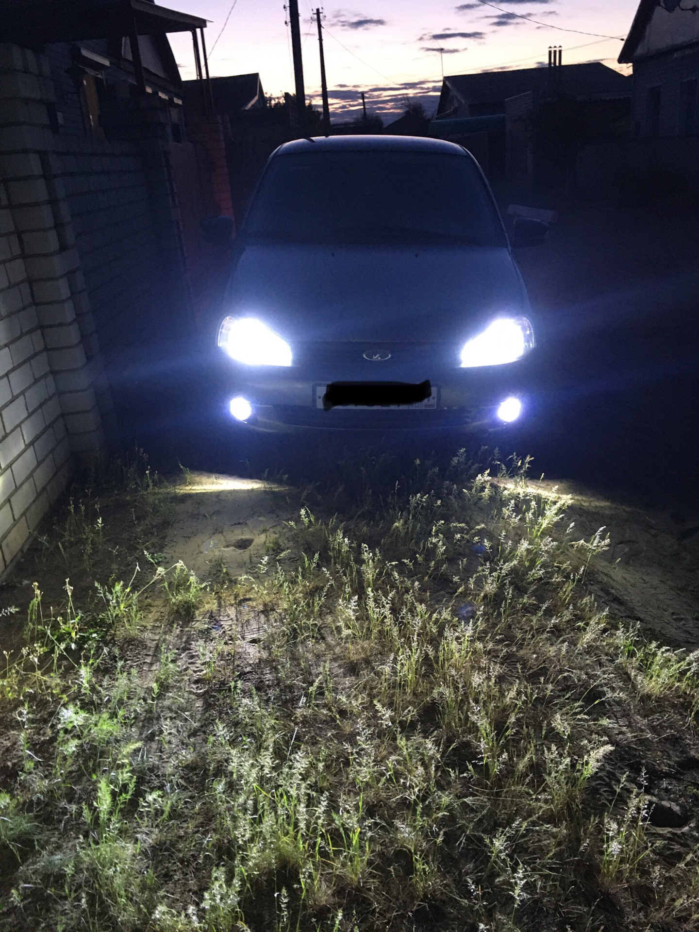 Led ПТф — Lada Калина седан, 1,4 л, 2008 года | электроника | DRIVE2
