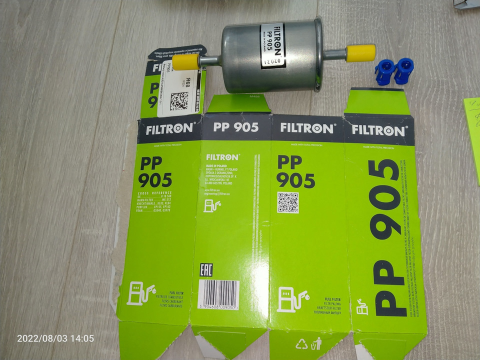 Распил топливного фильтра FILTRON PP905 — DRIVE2