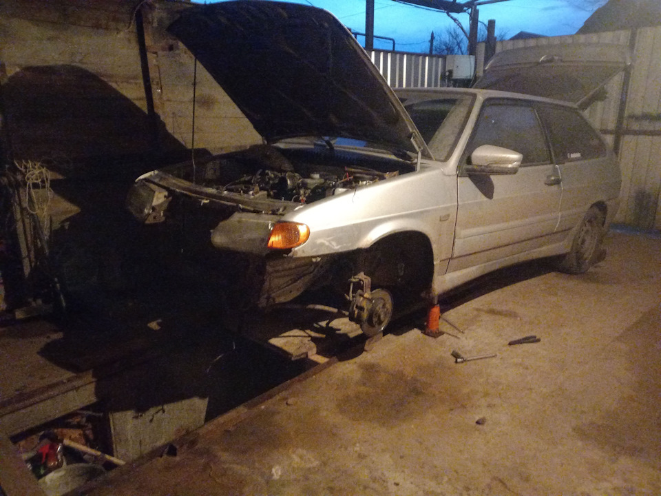 После — Lada 2113, 1,5 л, 2005 года | кузовной ремонт | DRIVE2