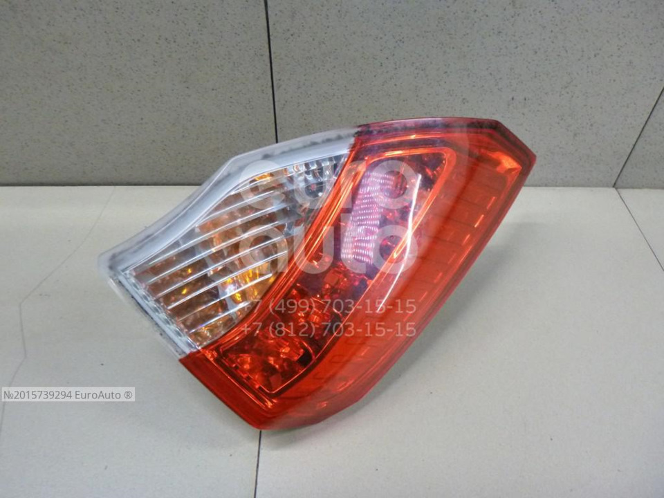 265550001R Фонарь зад л нар RENAULT | Запчасти на DRIVE2