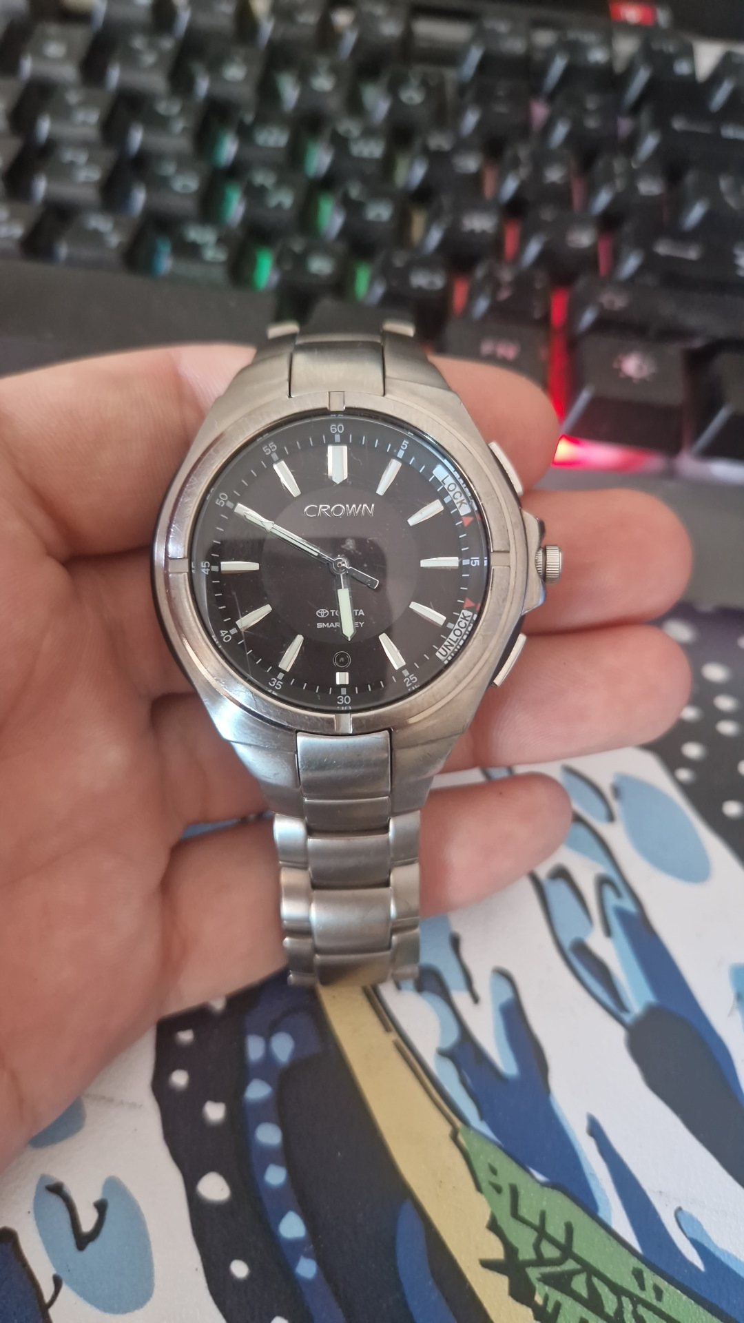 Smart Key Watch (Ключ часы) — Toyota Crown (S200), 3,5 л, 2008 года ...