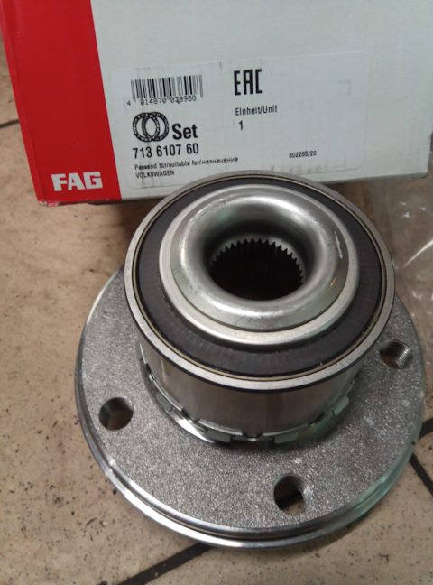 713610760 Комплект подшипника колеса FAG | Запчасти на DRIVE2