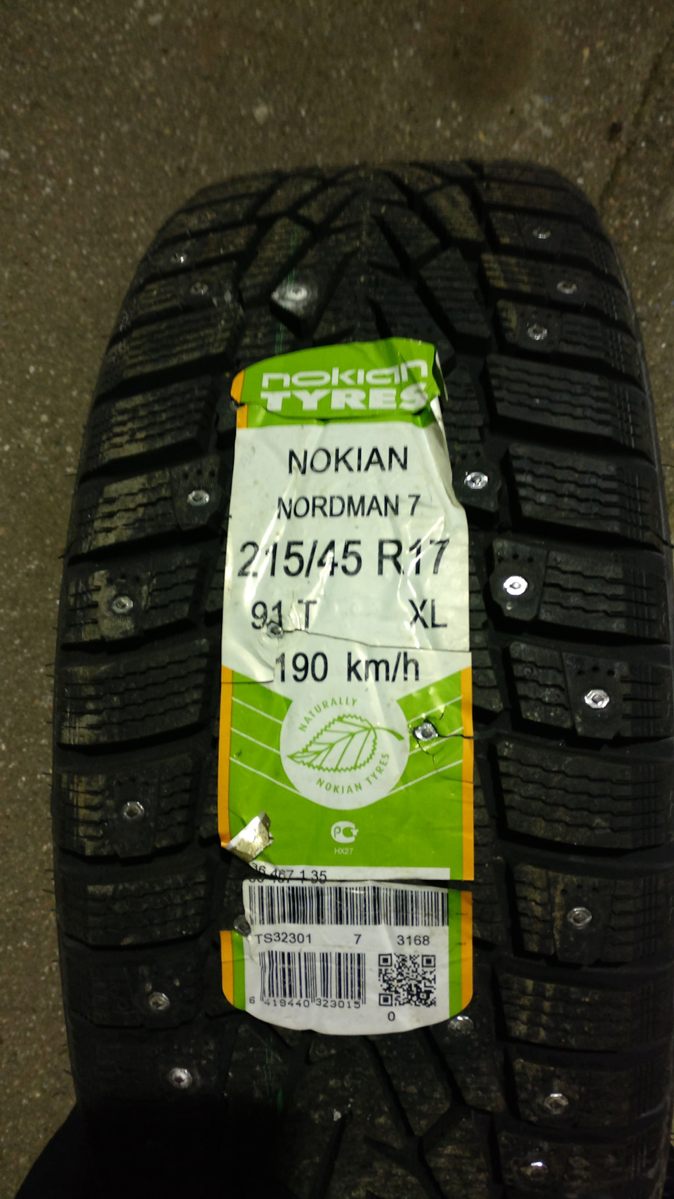 Nokian Nordman 7 — Nissan Cube III, 1,5 л, 2009 года | шины | DRIVE2
