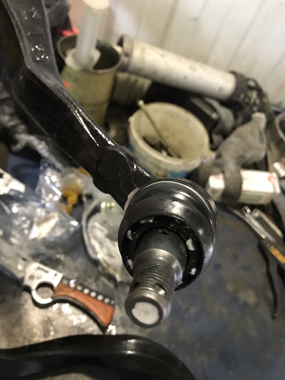 Замена передней ходовки — Lexus LS (USF40/41), 4,6 л, 2011 года | визит ...