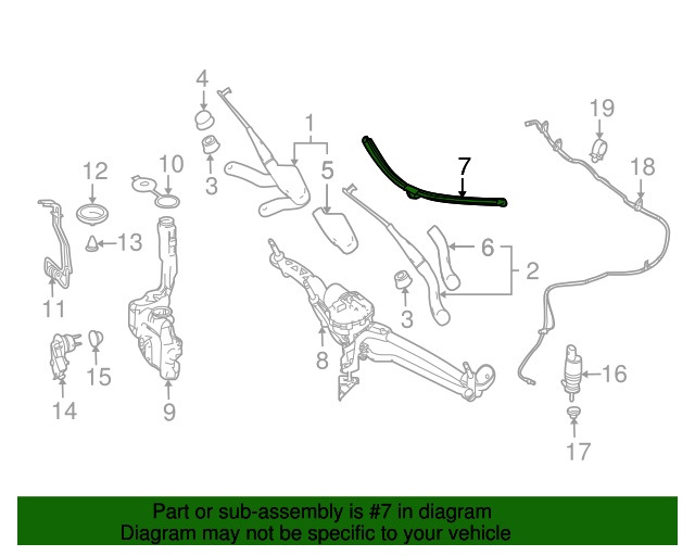 A2048201945 Комплект щеток стеклоочистителя. Mercedes | Запчасти на DRIVE2