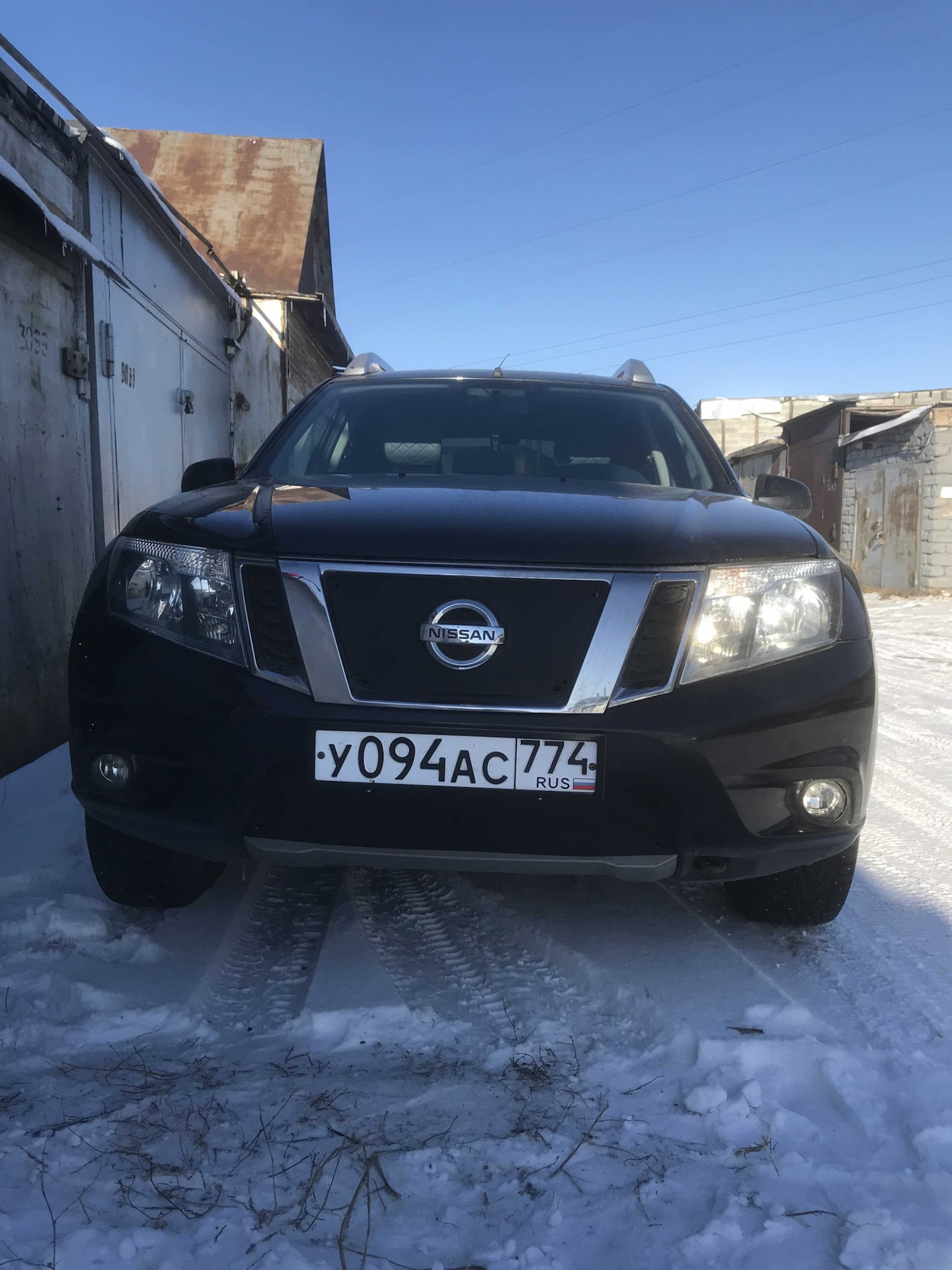 Зимние заглушки. — Nissan Terrano III, 2 л, 2017 года | другое | DRIVE2