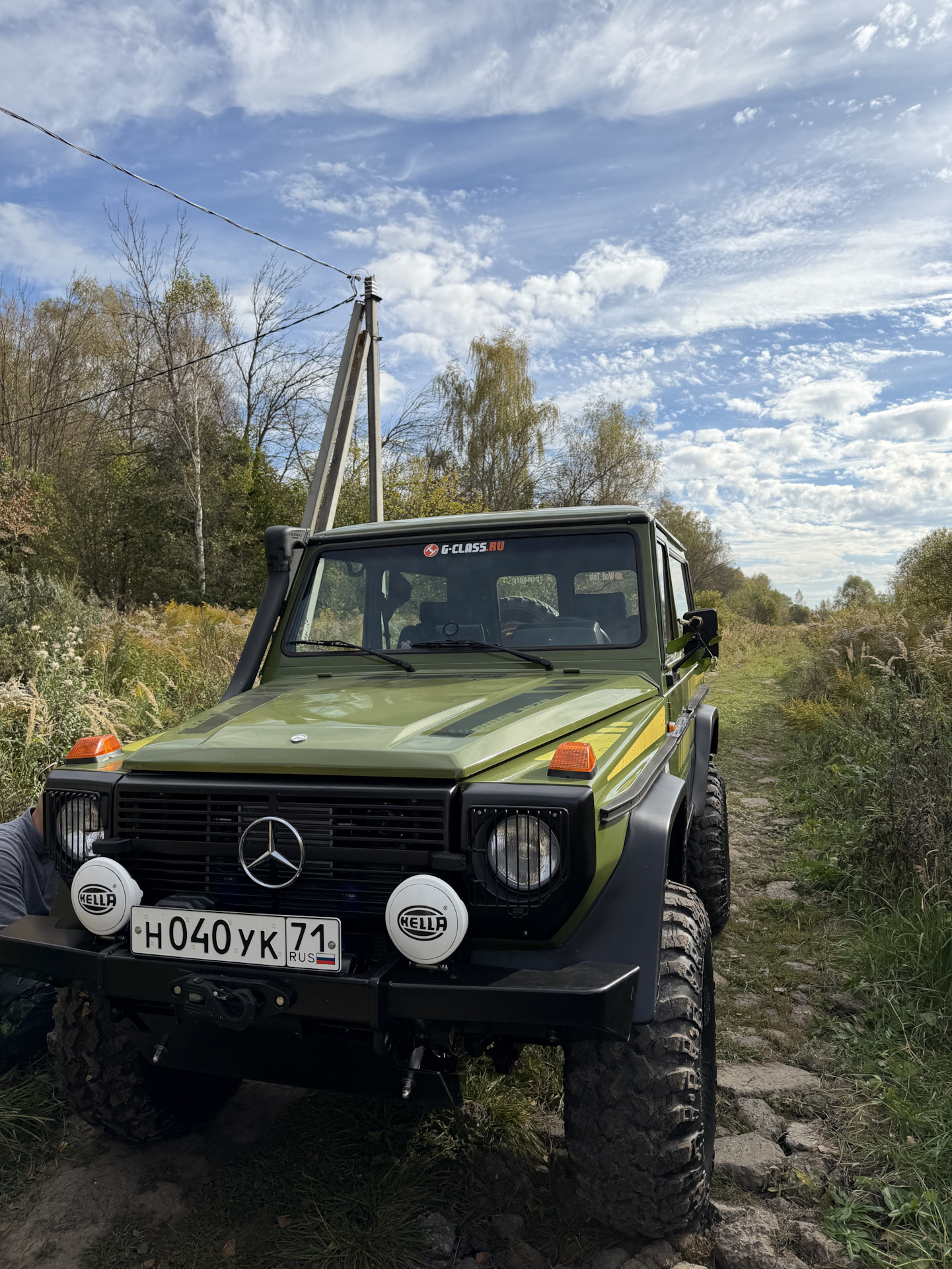 Покатушка на Irok и сломанный демпфер — Mercedes-Benz G-Class (W460 ...
