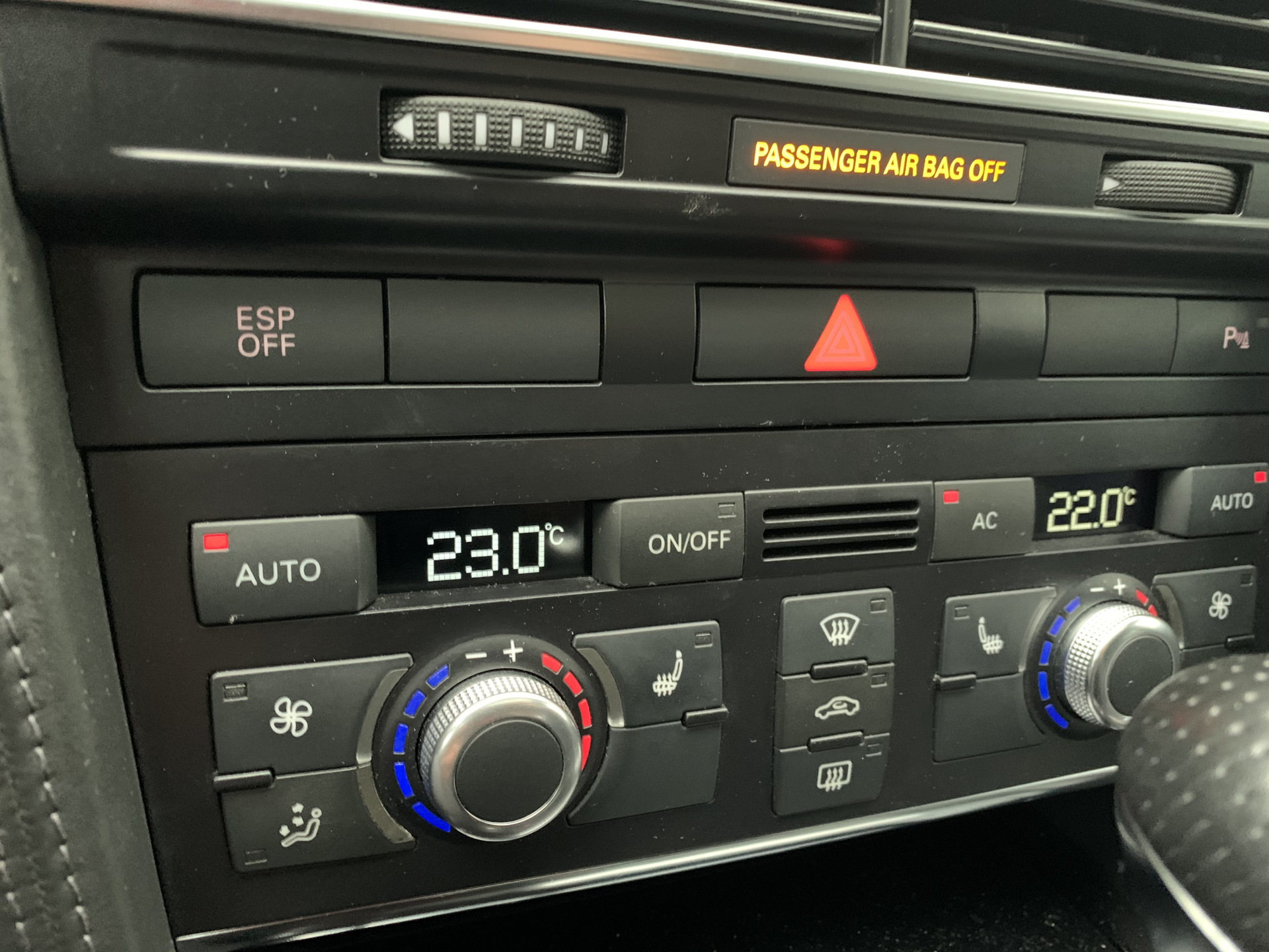 White climatronic LCD :) — Audi A6 Avant (C6), 3 л, 2007 года ...