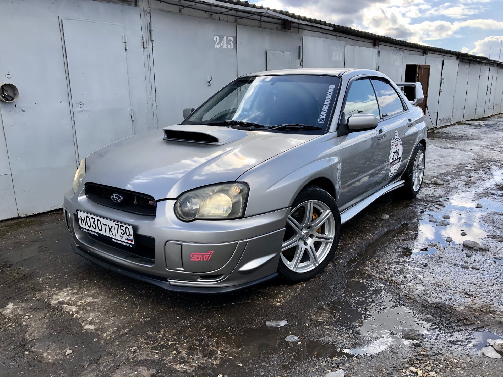 Затопило гараж. Облез лак. АКБ Subaru STI Spec C. — Subaru Impreza WRX ...