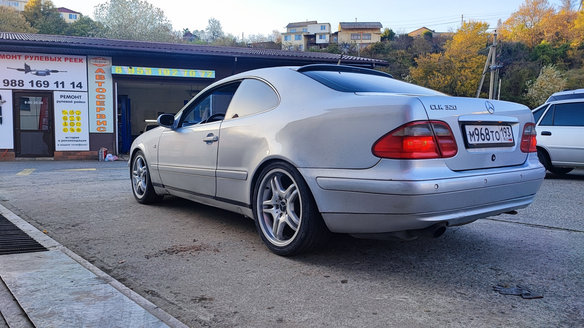 Пружины H&R -40mm — Mercedes-Benz CLK (W208), 3,2 л, 2000 года | тюнинг | DRIVE2