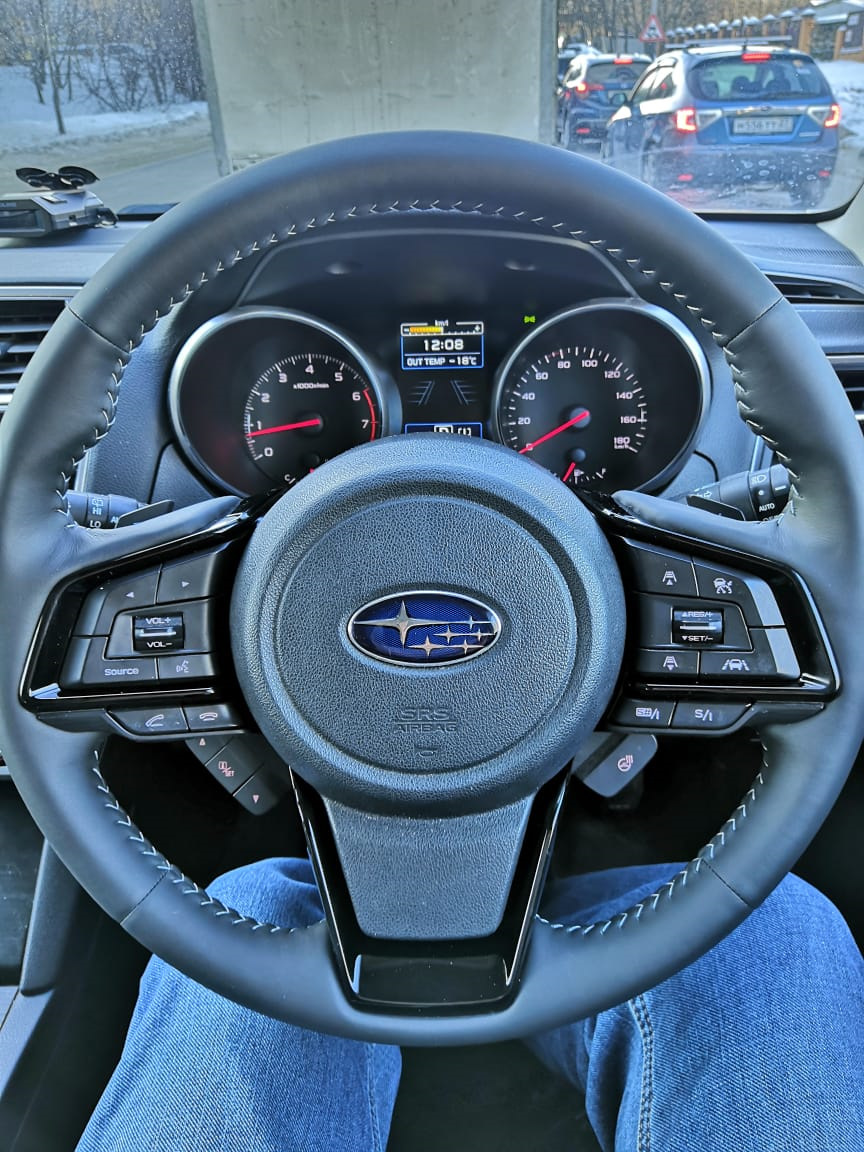 Замена кирзы рулевого колеса — Subaru Outback (BS), 2,5 л, 2018 года ...