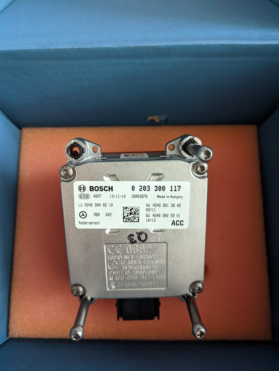 A2469013602 Радарный датчик dystronic acc Mercedes | Запчасти на DRIVE2