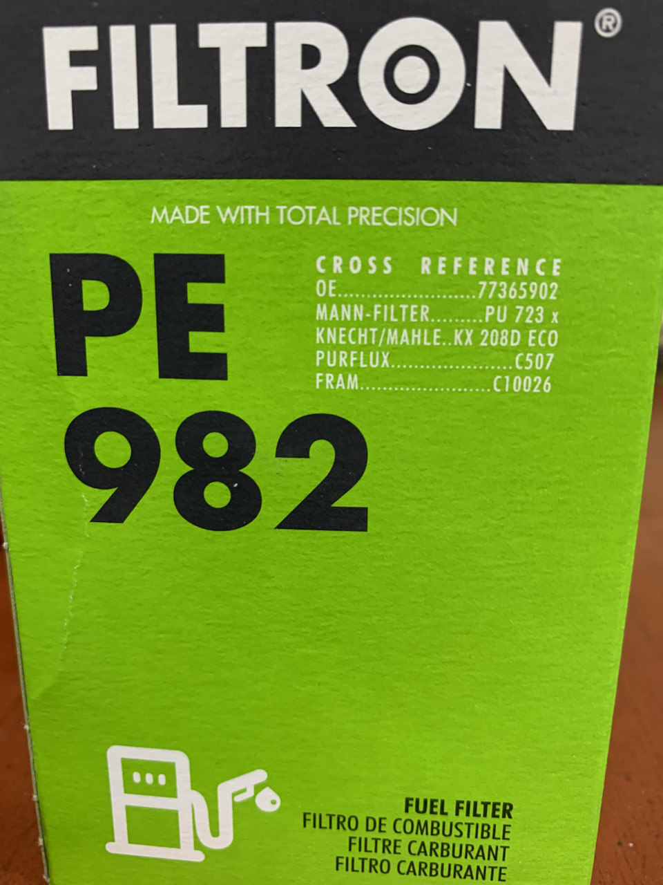 77365902 Фильтр топливный Doblo 1.3 MJTD, Ducato RUS, Boxer 2.2 06->PSA ...