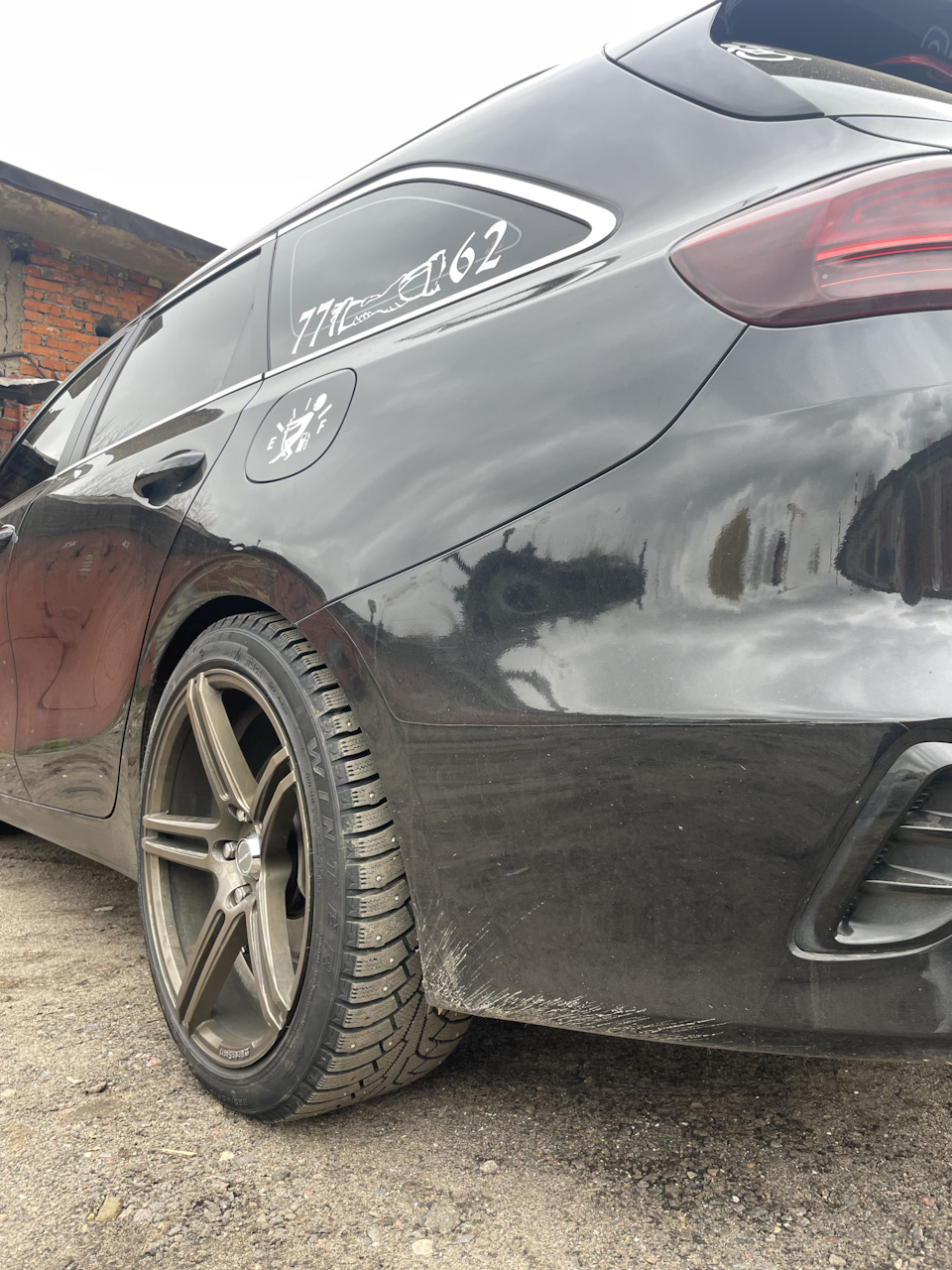 Обновка зимы ( проба китайской резины ) — KIA Ceed SW (3G), 1,6 л, 2019 ...
