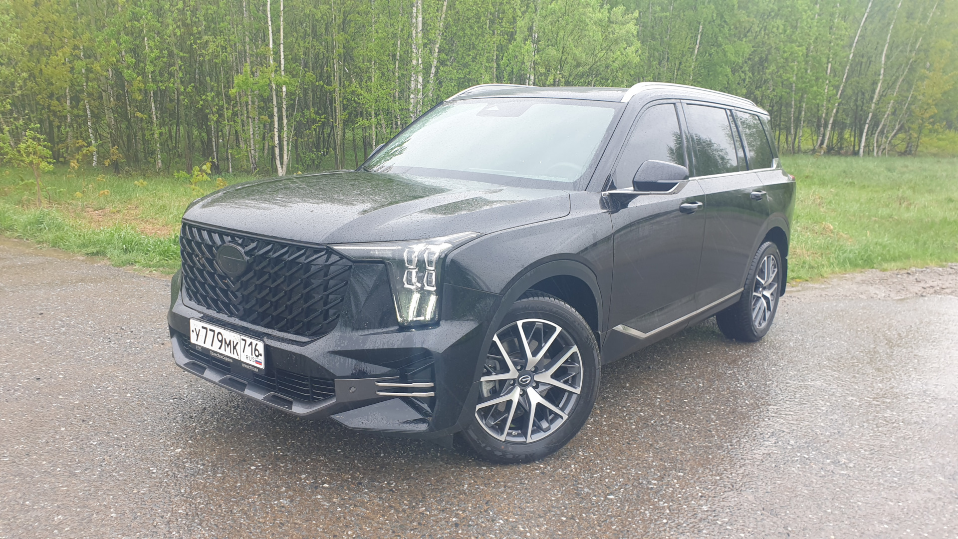 Антихром радиаторной решётки. — GAC GS8 (2G), 2 л, 2024 года | стайлинг | DRIVE2