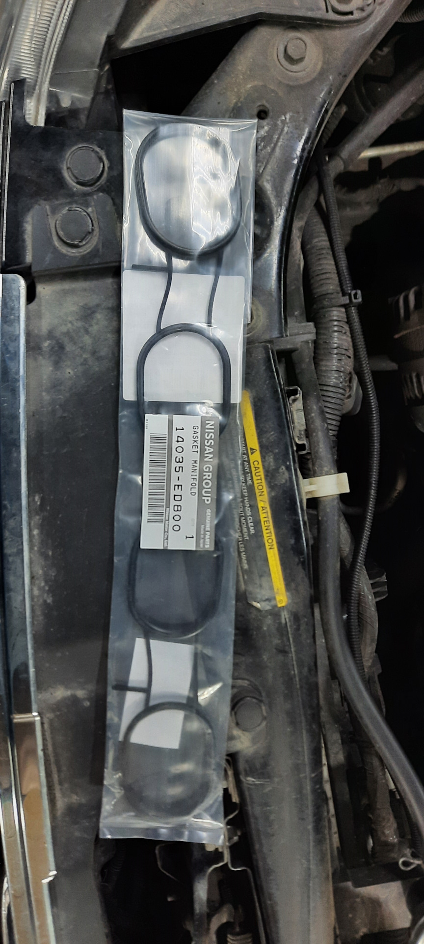 14035ED800 Прокладка, впускной коллектор NISSAN INFINITI | Запчасти на ...