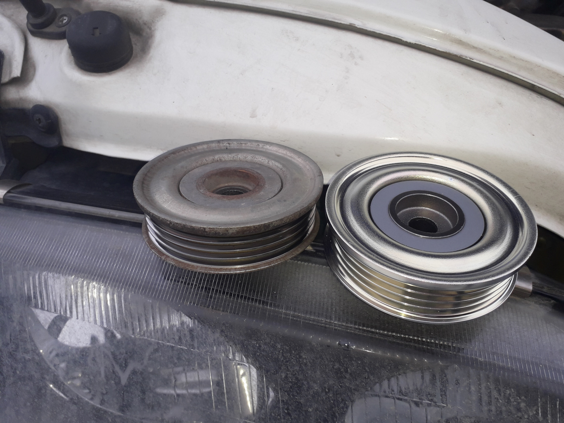 Замена переднего сальника раздатки. — Mitsubishi Delica (L400), 3 л ...