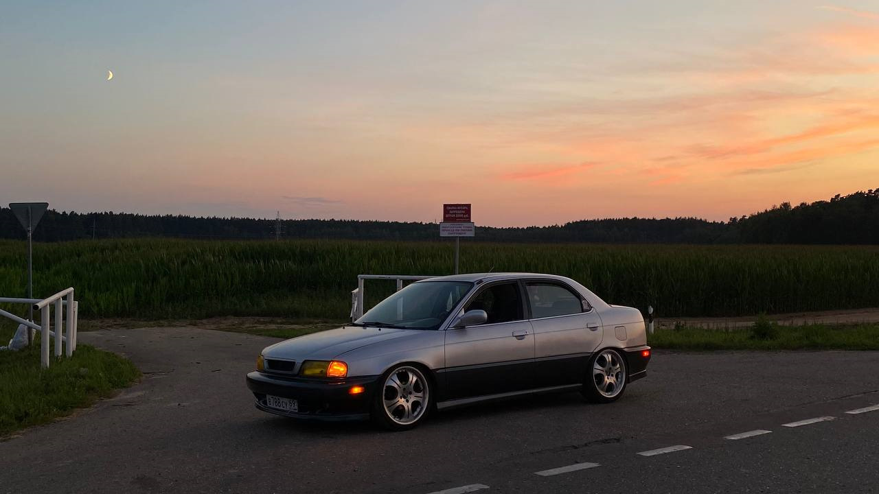 Suzuki Baleno (1G) 1.3 бензиновый 1997 | Студенческий stance на DRIVE2