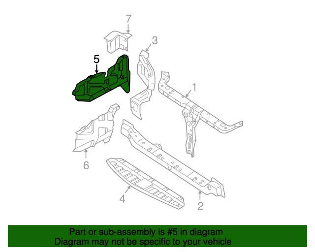 291202D000 Защитная панель моторного отсека KIA HYUNDAI | Запчасти на ...