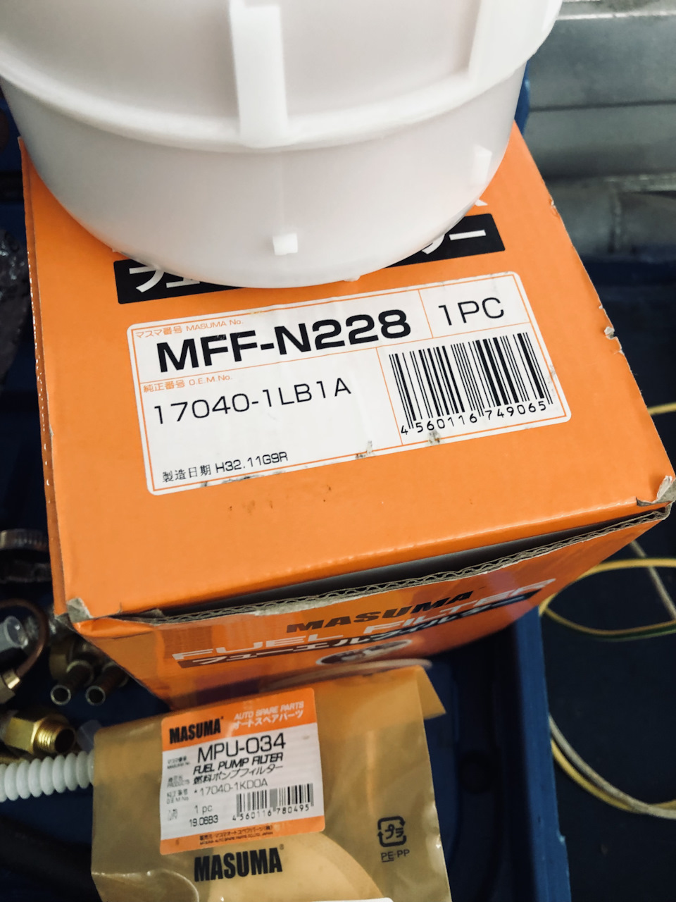 MPU034 Фильтр бензонасоса MASUMA | Запчасти на DRIVE2