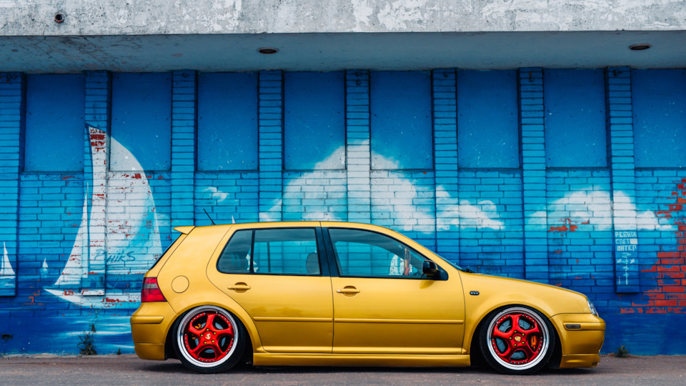 Slammed Vw Golf Mk4