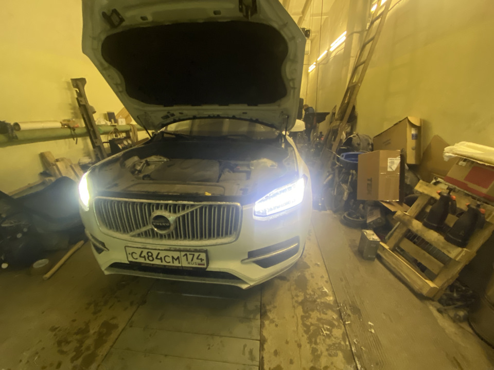 Много всего — Volvo XC90 (2G), 2 л, 2016 года | визит на сервис | DRIVE2