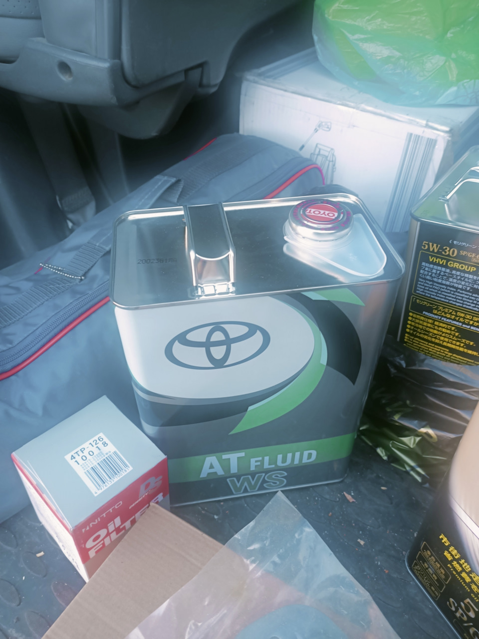 Замена масла ДВС и акпп — Toyota Land Cruiser Prado 120-series, 4 л ...