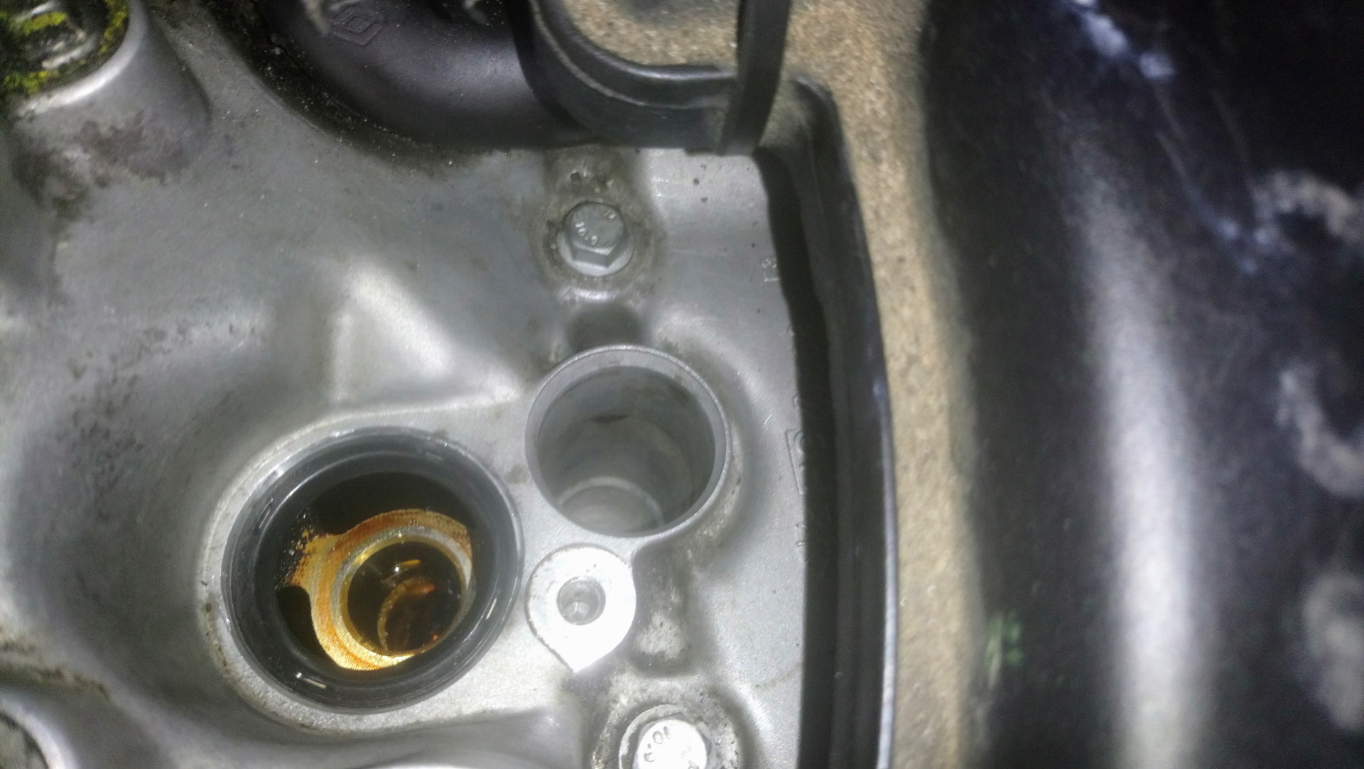 Замена сальника клапана фазорегулятора. — Renault Espace (3G), 2 л ...