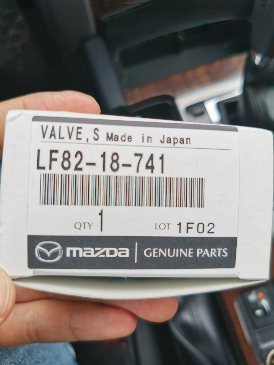 LF8218741 КЛАПАН ЭЛЕКТРОМАГНИТНЫЙ CX-7 (09-…), MAZDA3 (03-…), MAZDA5 ...