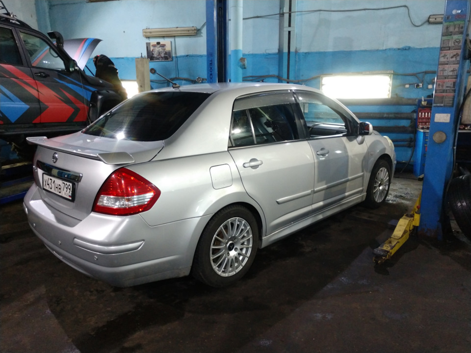 OZ Racing + Mishlen R16 — Nissan Tiida (1G), 1,6 л, 2011 года ...