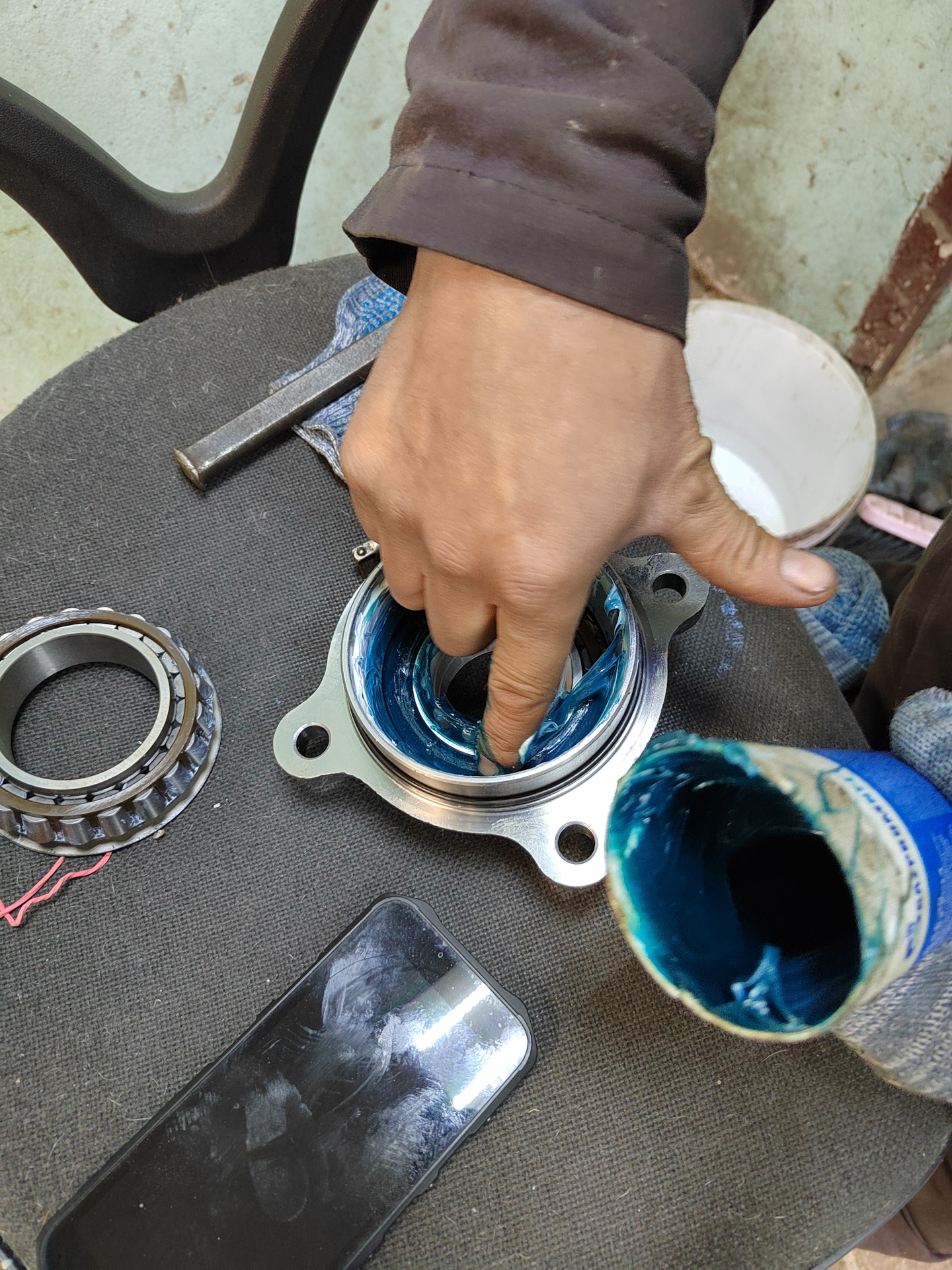 316,9 тыс. км. — Ступичные, втулки и стойки стабилизатора — Toyota Land ...