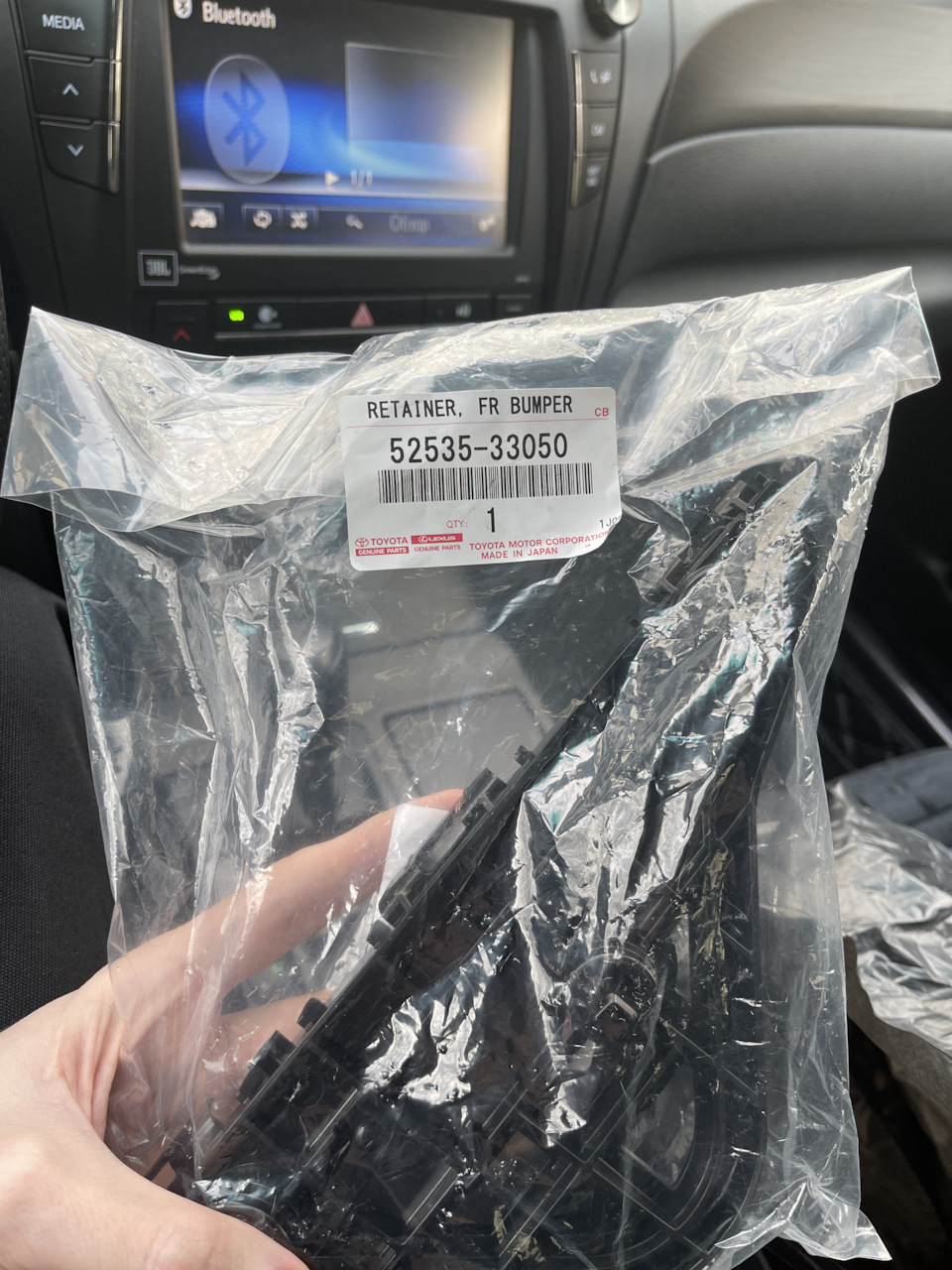 5253533050 Кронштейн переднего бампера правый для Camry TOYOTA LEXUS ...