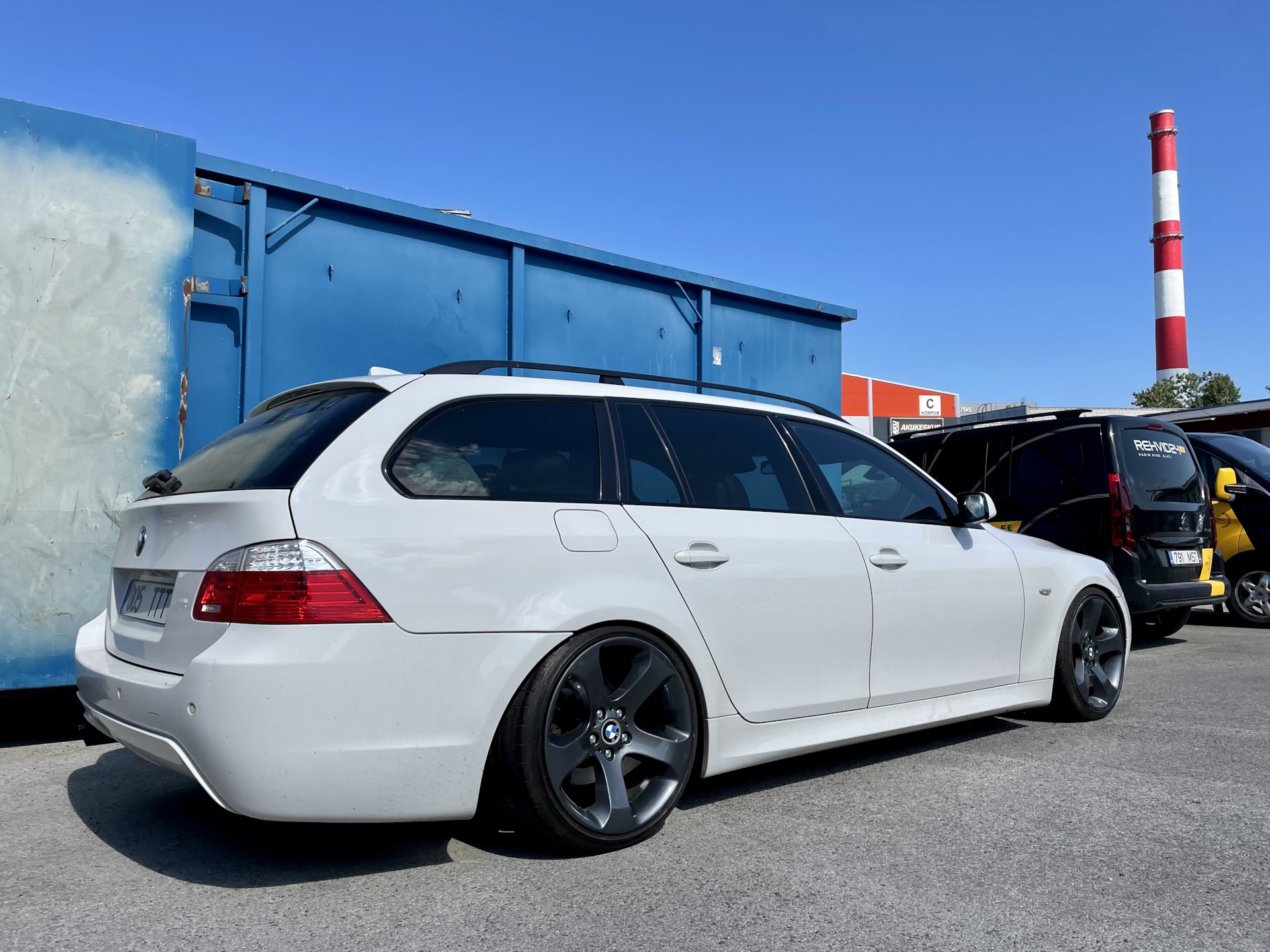 Любимый 132-ой стиль — BMW 5 series Touring (E61), 2,5 л, 2008 года ...