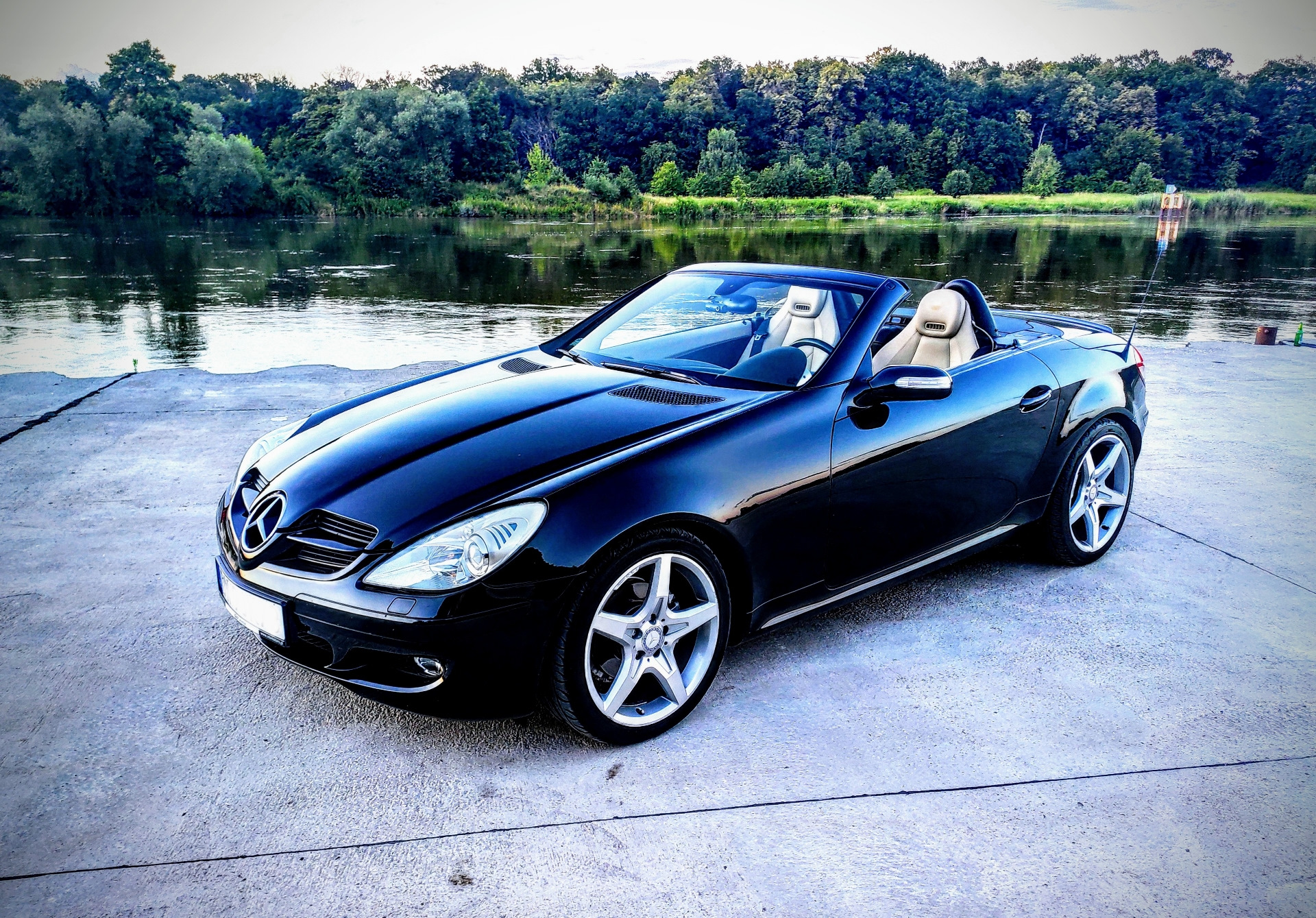 Вечерние фотки. SLK200 R171 — Mercedes-Benz SLK (R171), 1,8 л, 2006 года | покатушки | DRIVE2