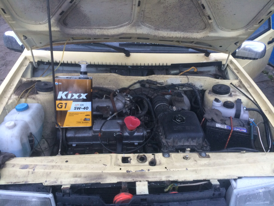 Замена масла, замена тросов ручника. — Lada 21083, 1,5 л, 1997 года ...