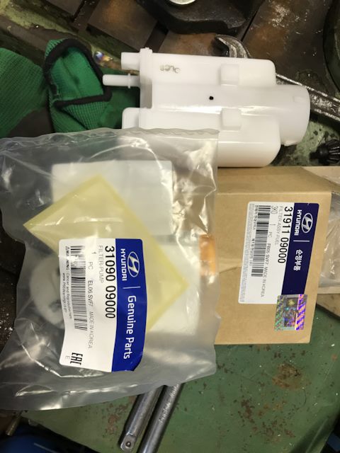 3191109000 Топливный фильтр двигателя внутреннего сгорания KIA HYUNDAI ...