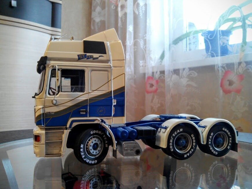 MAN F2000, ITALERI 1/24 — Сообщество «Клуб Моделистов» на DRIVE2