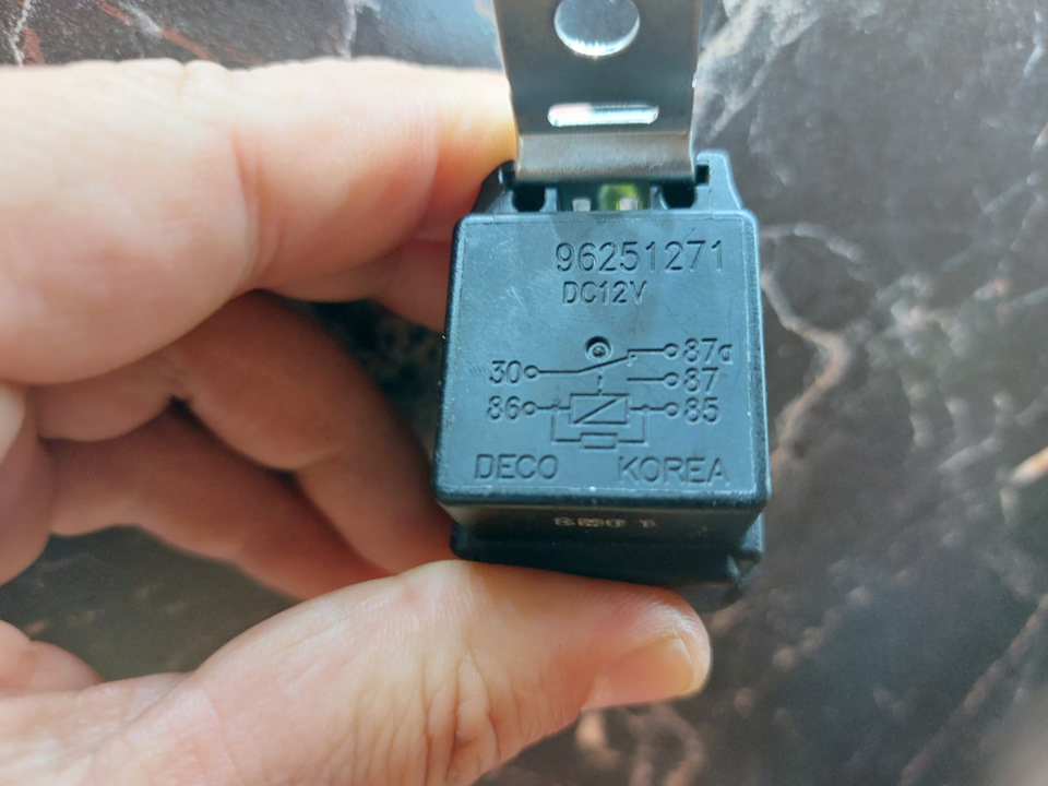 96251271 Реле вентилятора охлаждения GM | Запчасти на DRIVE2