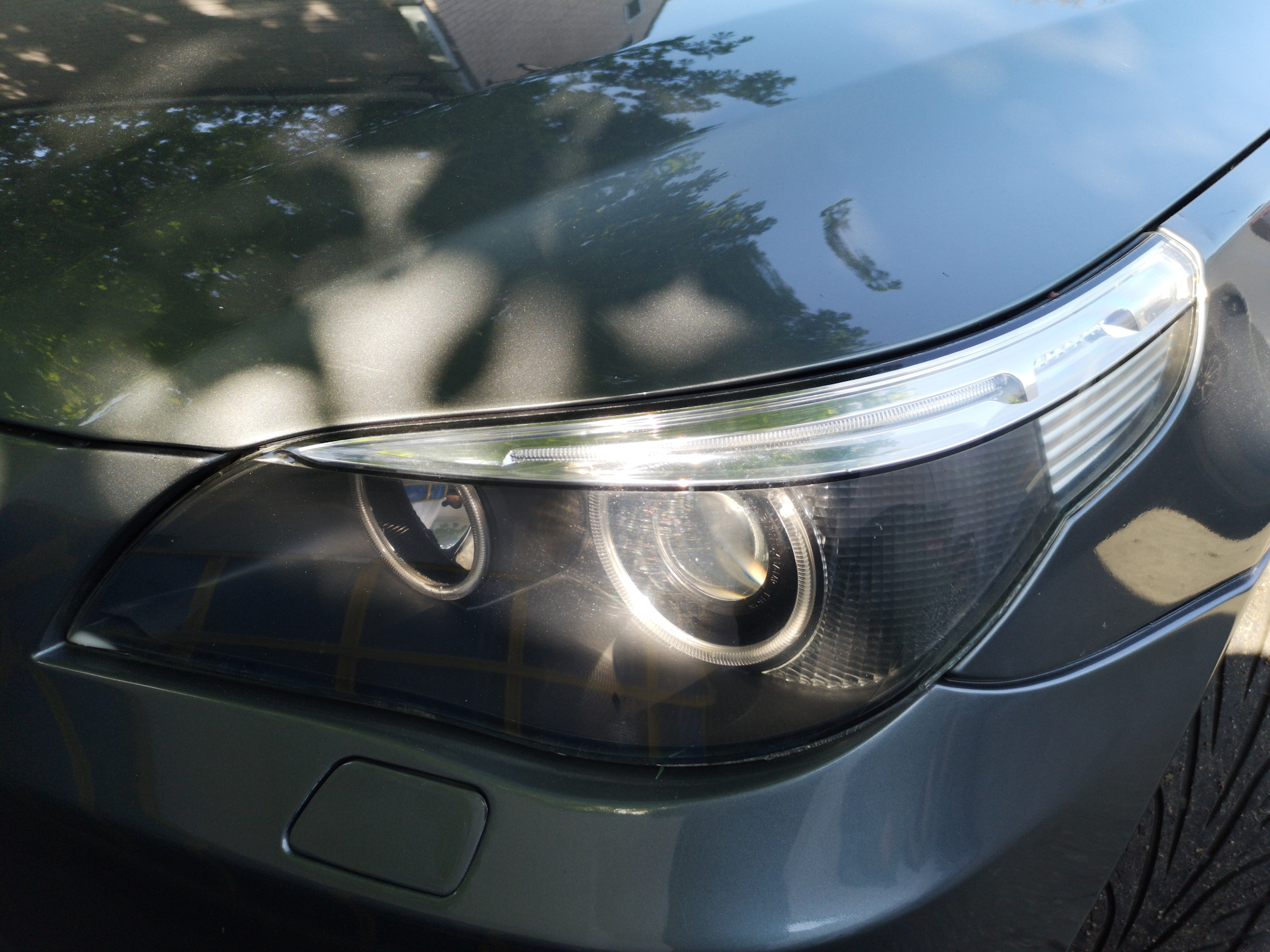 BMW E60" • Оптика ( Перед. Фары )• Запотевания ресницы " — BMW 5 series ...